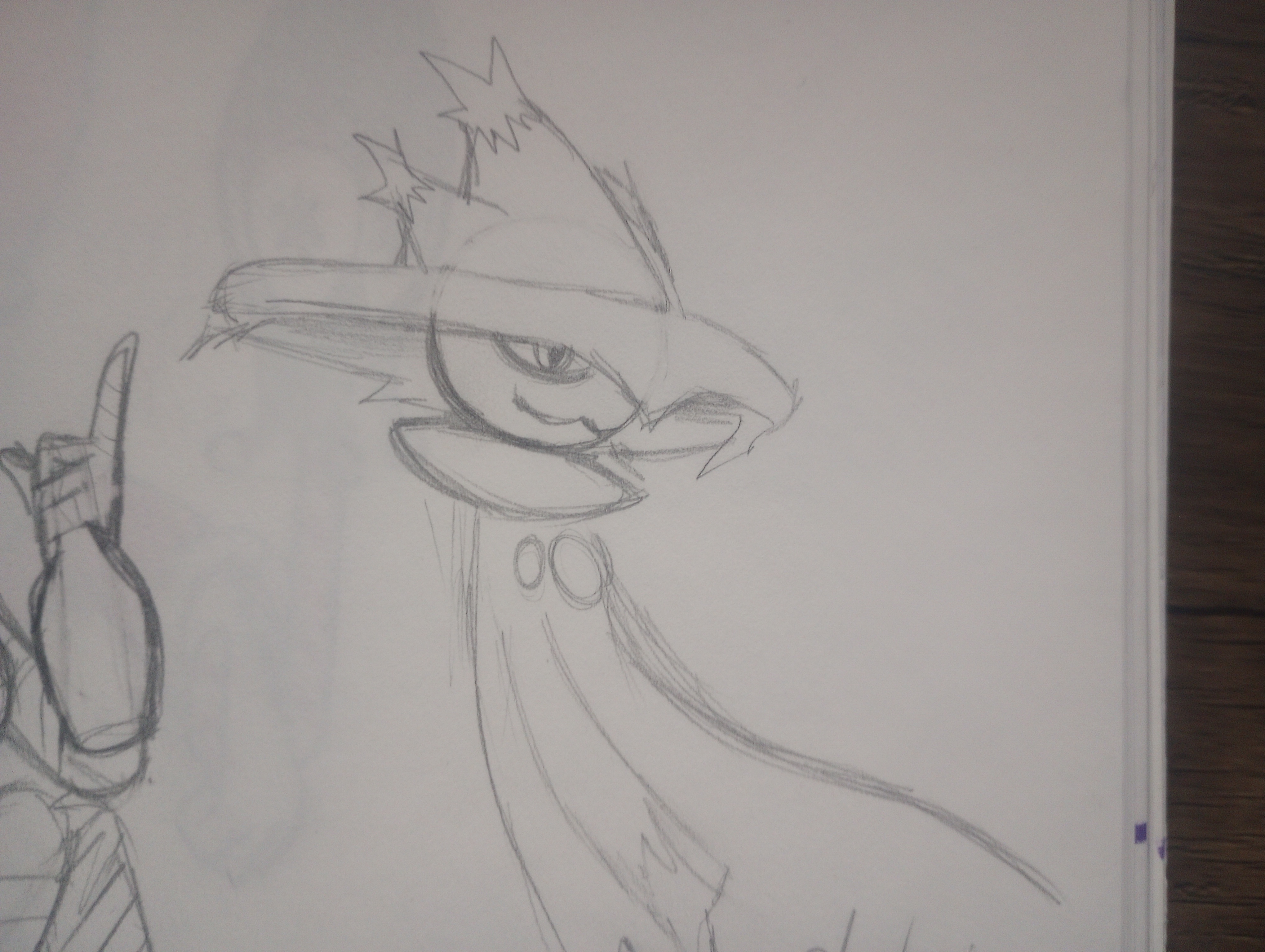 OC Art, Sketches playing Ready or Not at years end